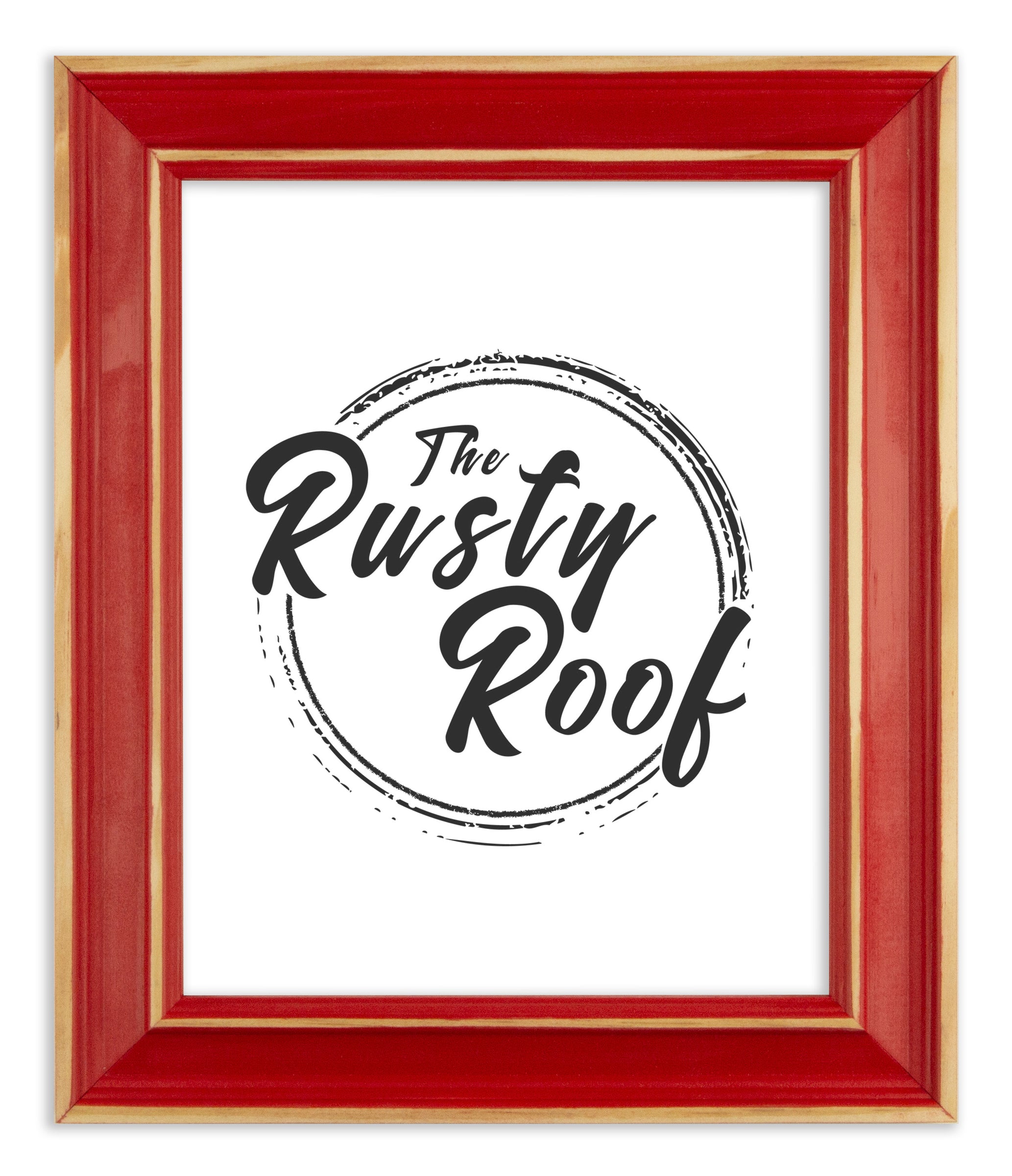 The Rusty Roof Hand Painted and Distressed Picture Frames