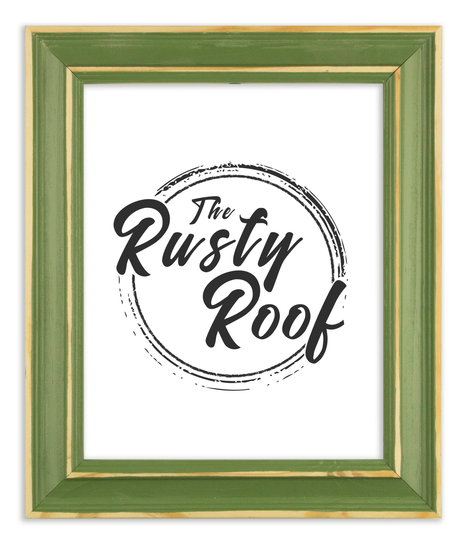 The Rusty Roof Hand Painted and Distressed Picture Frames