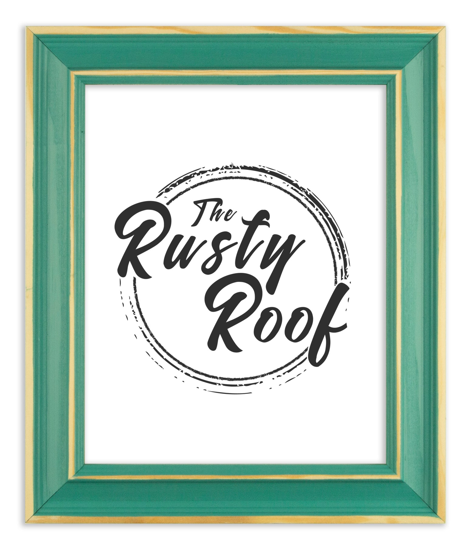 The Rusty Roof Hand Painted and Distressed Picture Frames