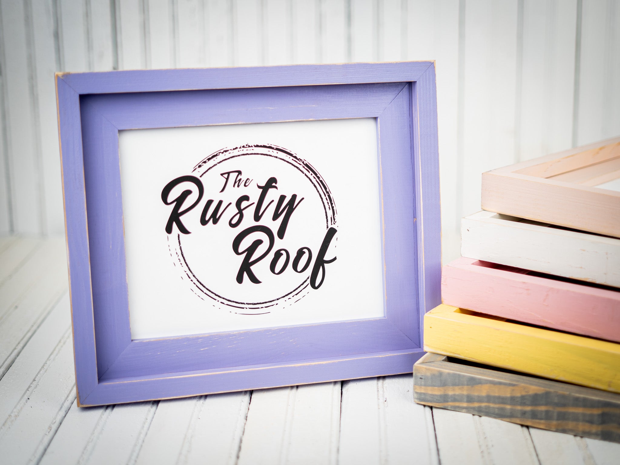 Distressed Farmhouse Tabletop Frame– The Rusty Roof
