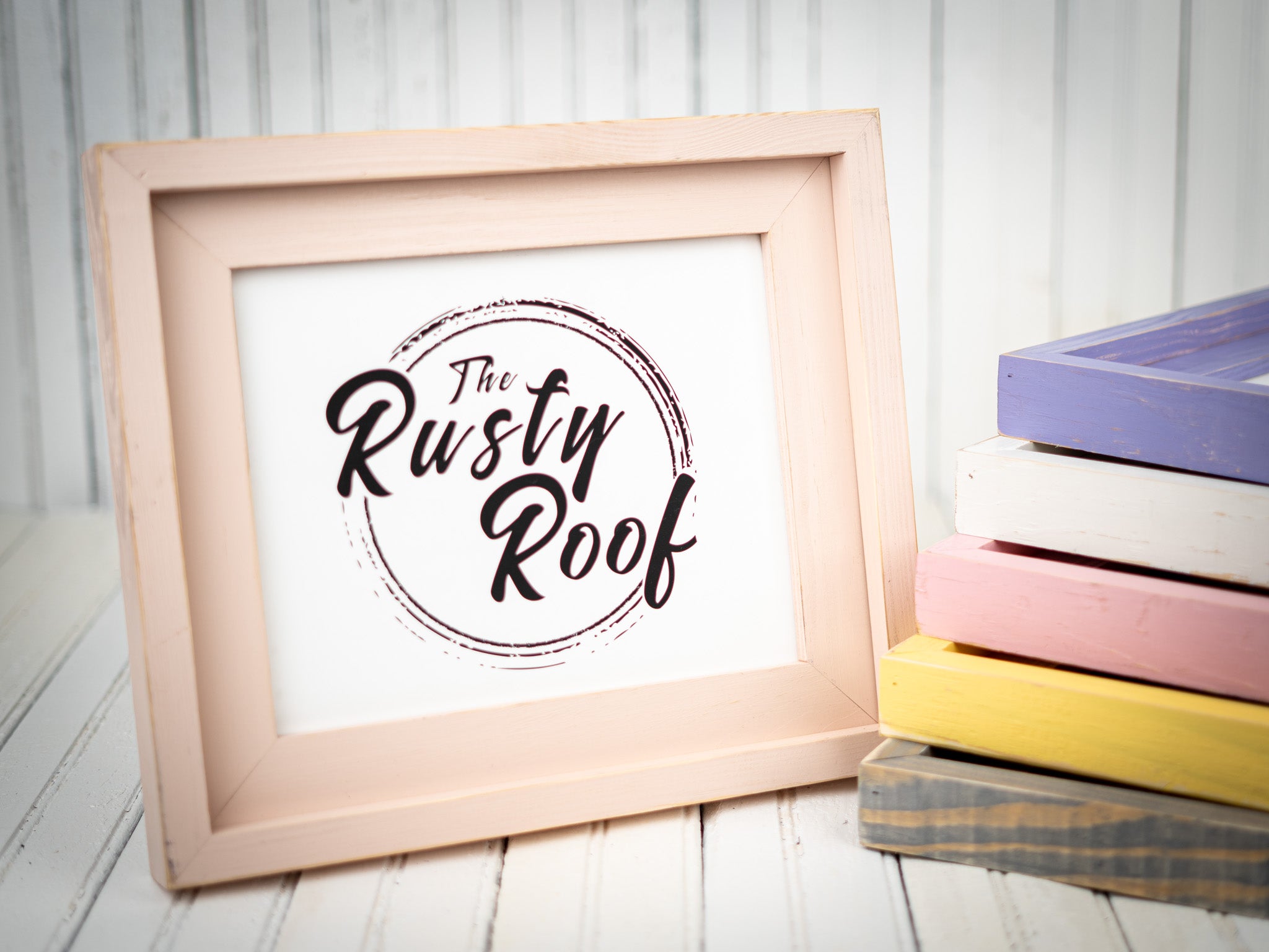 Distressed Farmhouse Tabletop Frame– The Rusty Roof