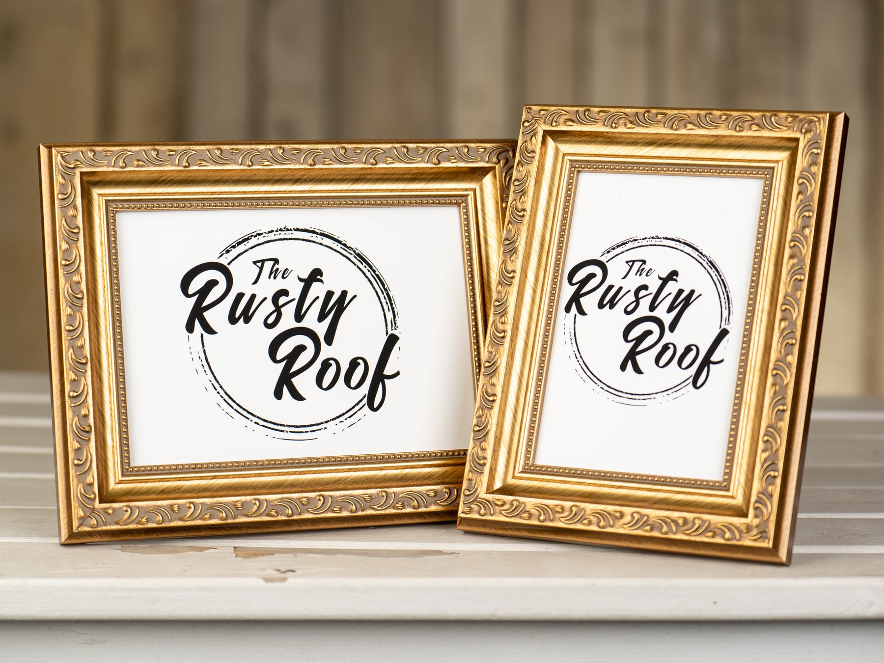 Tabletop Frames– The Rusty Roof
